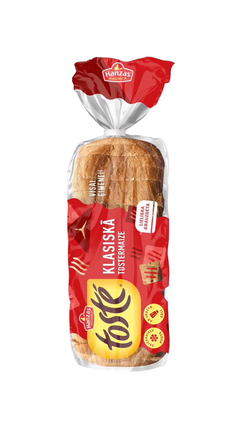 Toste tostermaize Klasiskā - Hanzas Maiznīca